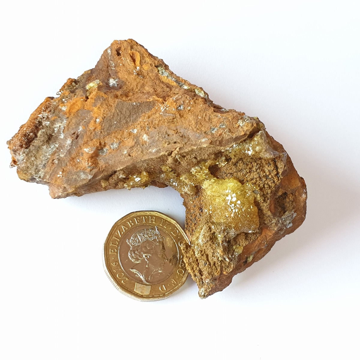 Raw Adamite Mineral 46 x 47 x 35 mm - Maddogg Designs